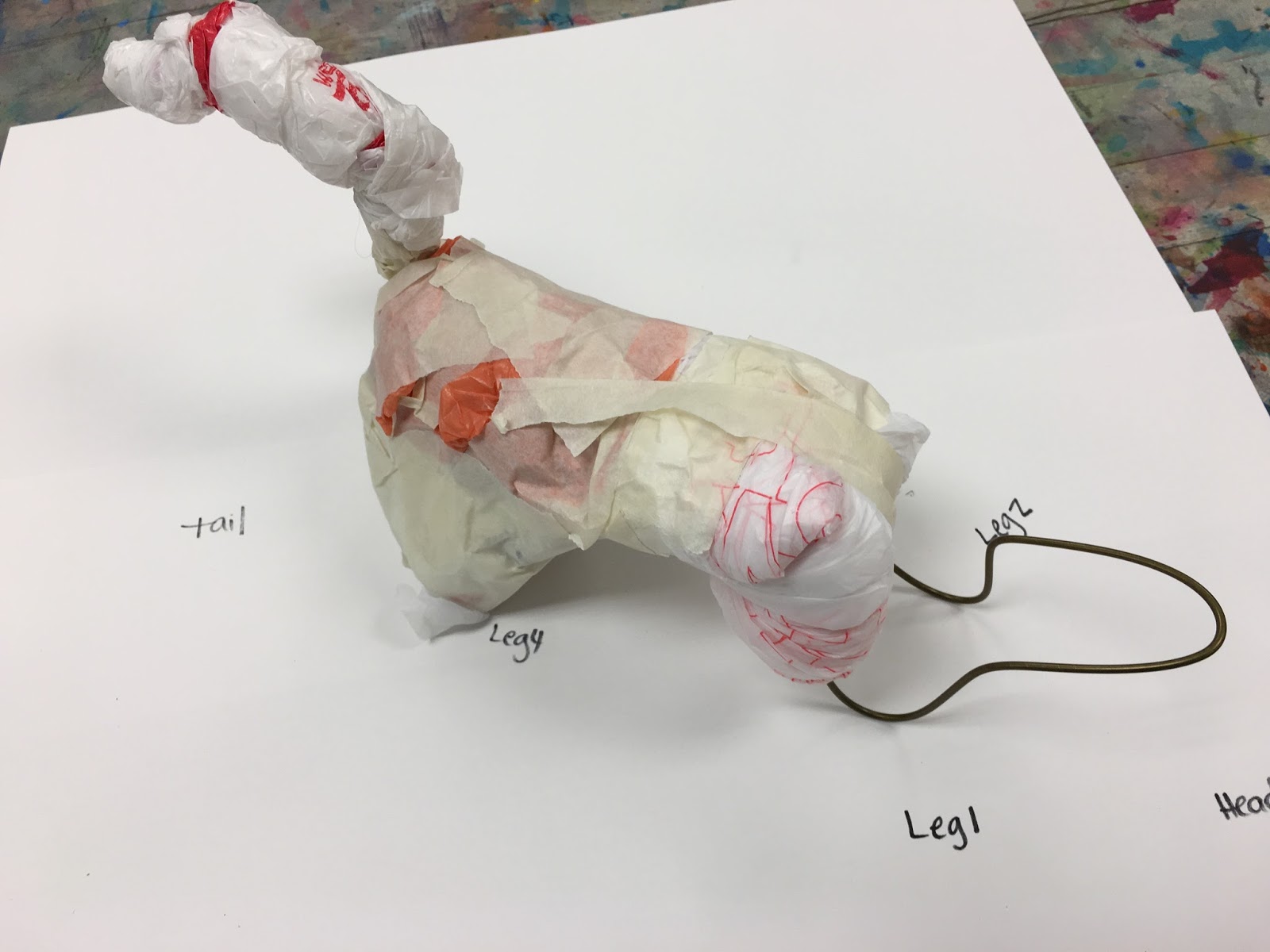 Art Room Blog: Scrappy Creatures Step-By-Step Lesson...