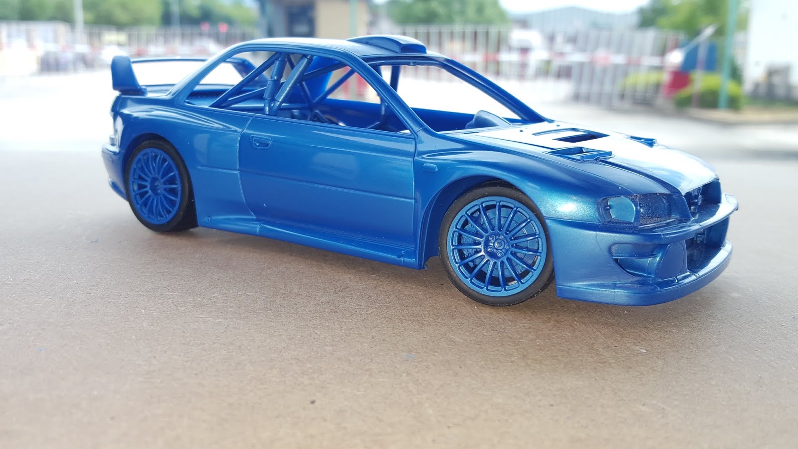 The Mechanics Modelling World: Subaru "Scooby" Impreza WRC WIP #01