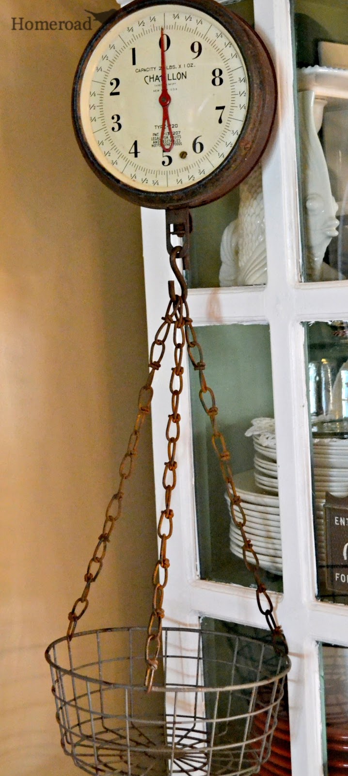 Weigh In on an Antique Scale Tray