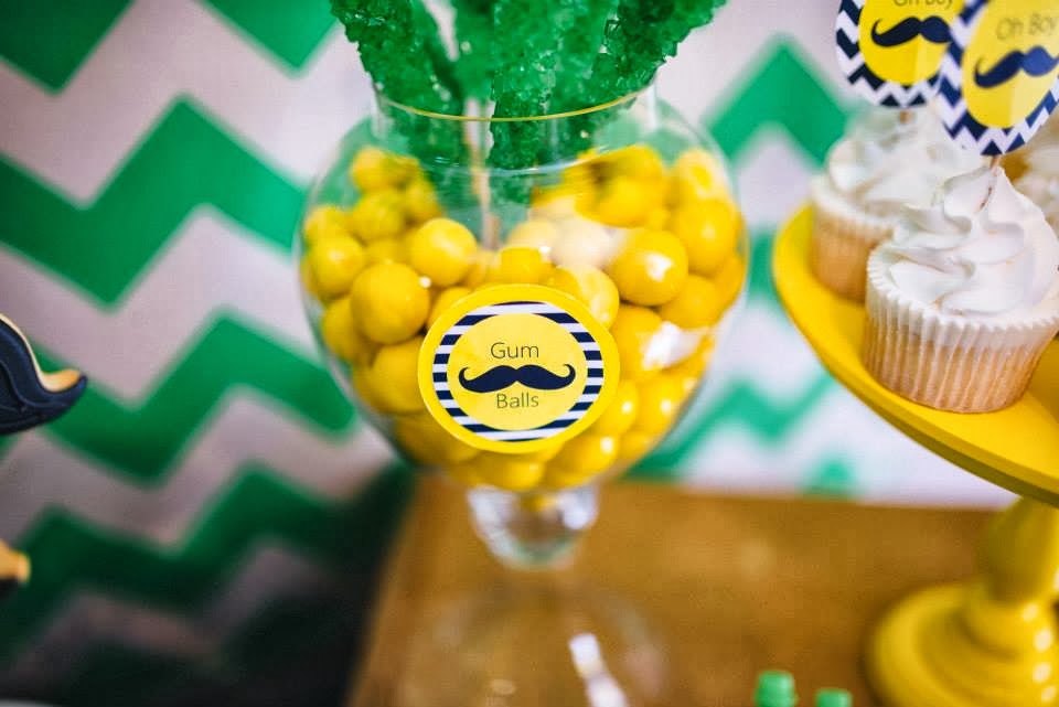 Little Big Company | The Blog: Super Cute Moustache themed Baby Shower ...