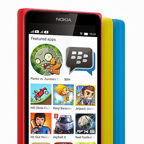 3 HANDPHONE ANDROID NOKIA PERTAMA YANG BISA BBM | GADGET BLOG