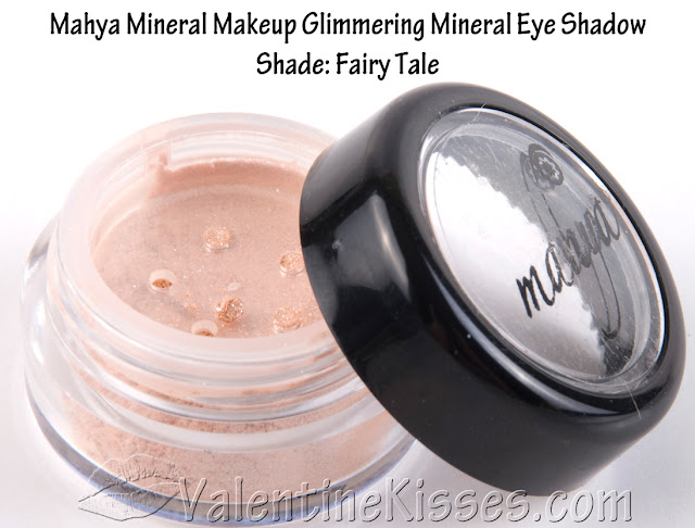 Valentine Kisses: Mahya Mineral Makeup Glimmering Mineral Eye Shadow ...