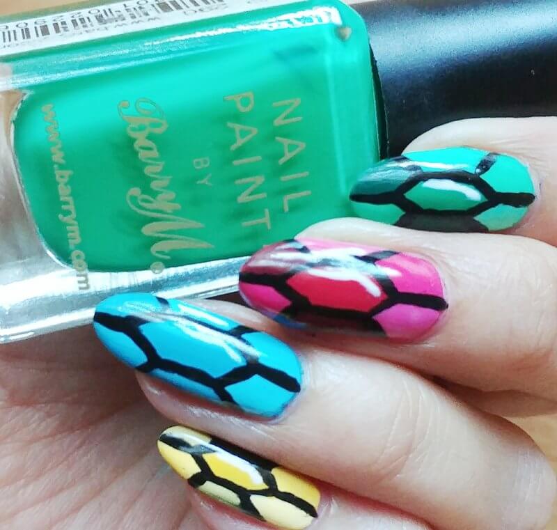 Truly Madly Beauty: NOTD - Infinity Stone Nails!