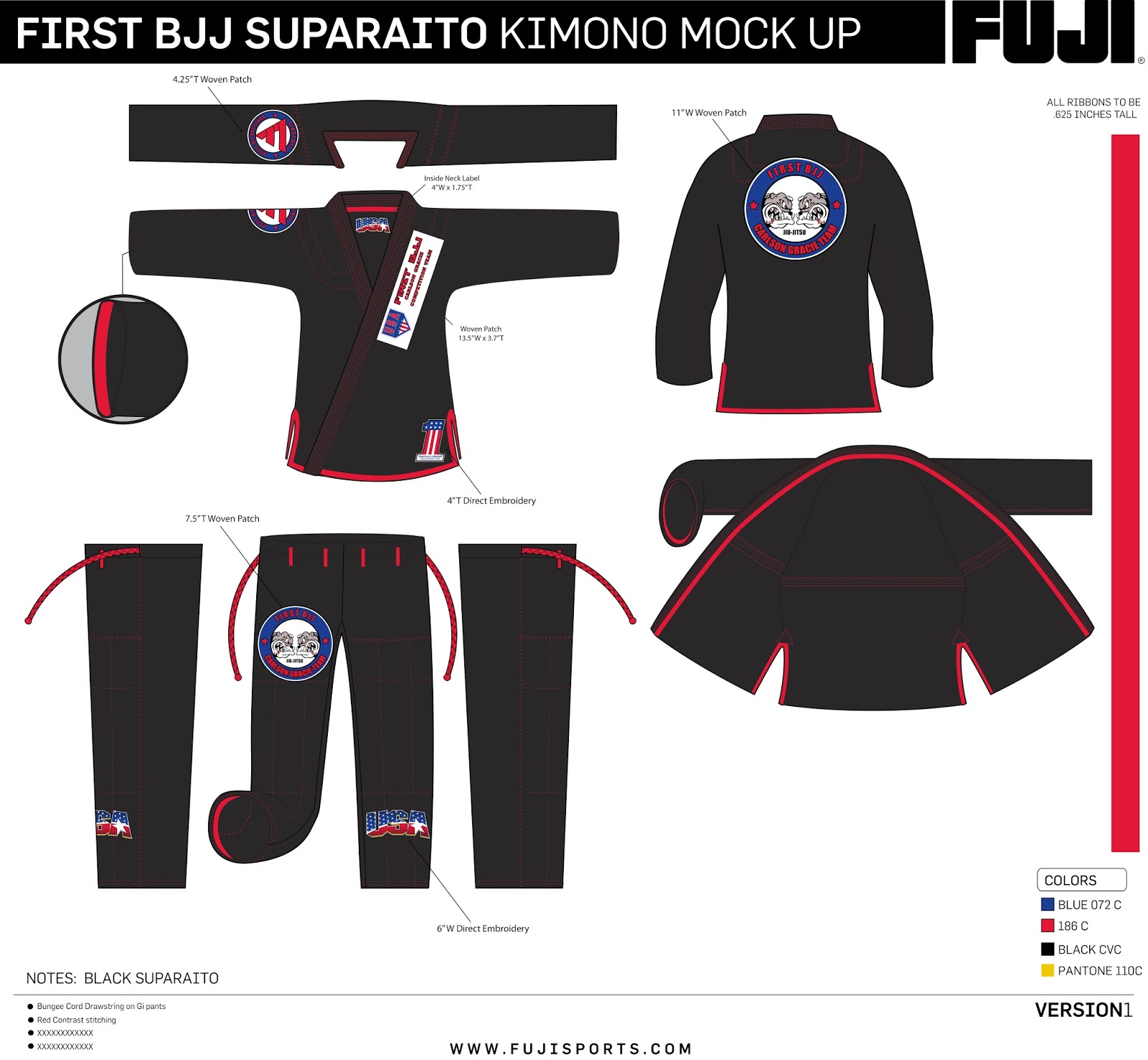 FIRST BRAZILIAN JIU-JITSU CENTER: NEW FIRST BJJ GIS LIMITED EDITION ...