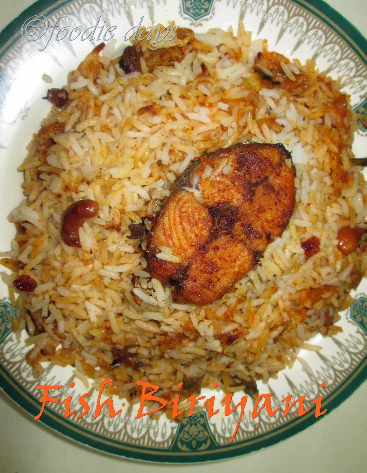 Fish Biriyani Kerala Style | Fish Dum Biriyani