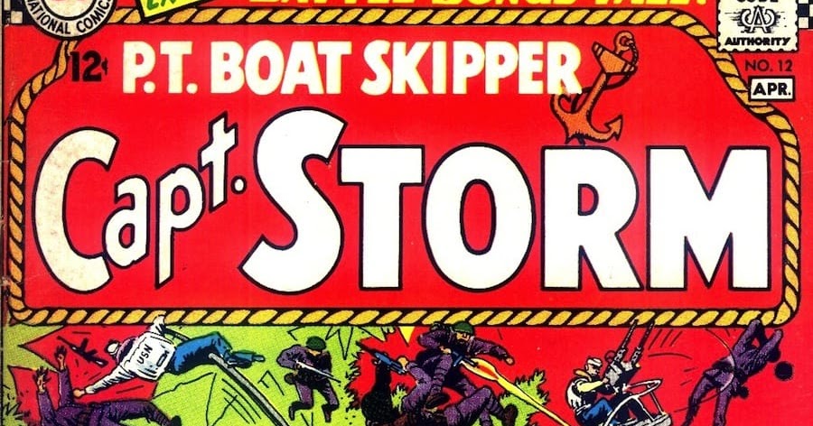 Captain Storm #12 - Joe Kubert cover - Pencil Ink