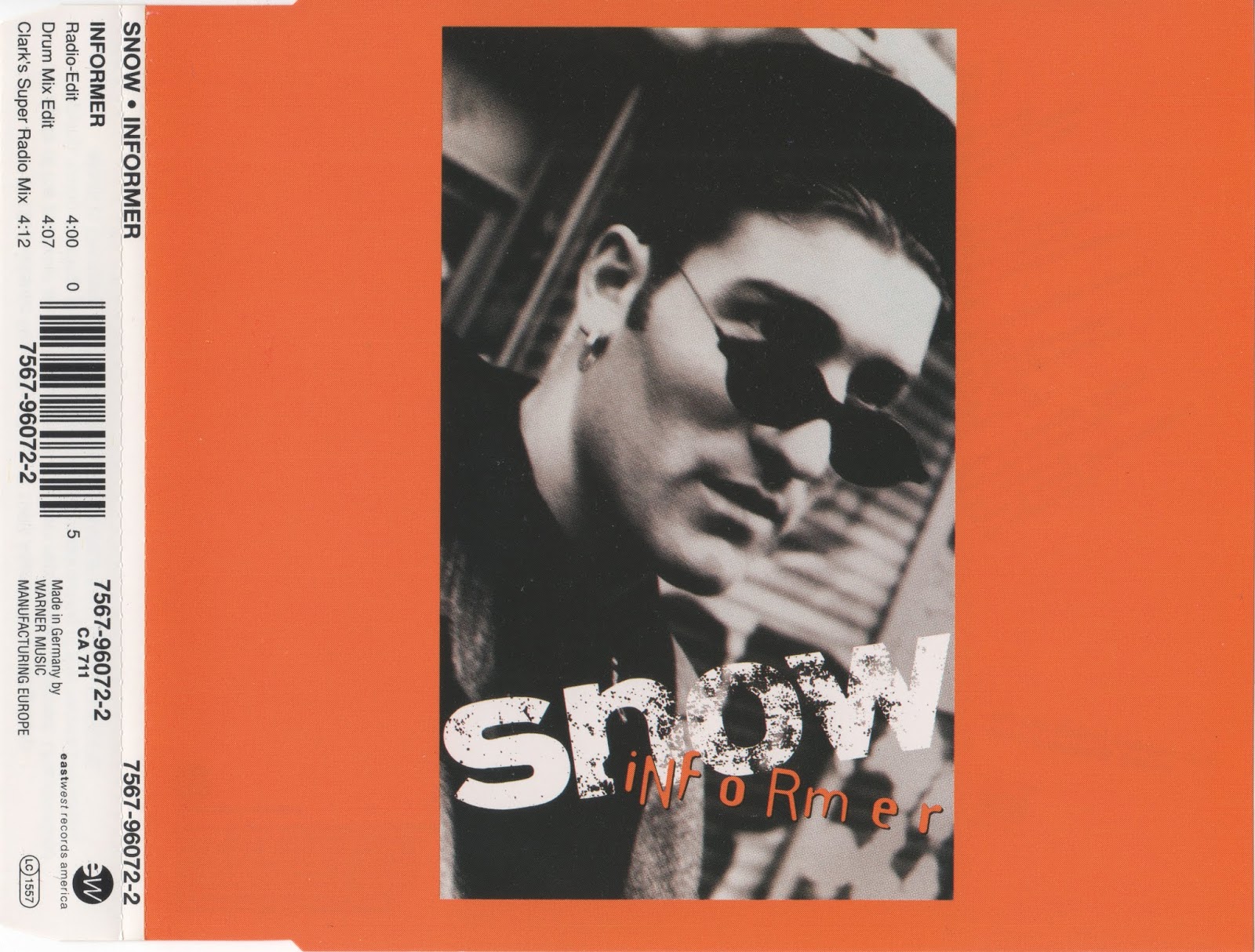 STÚDIO FENIX PRODUÇÕES: 1993 - Snow - Informer (maxi-CD)
