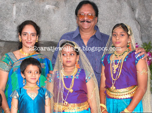 Jewellery at Krishnam Raju Daughters Parikini Function - Jewellery Designs