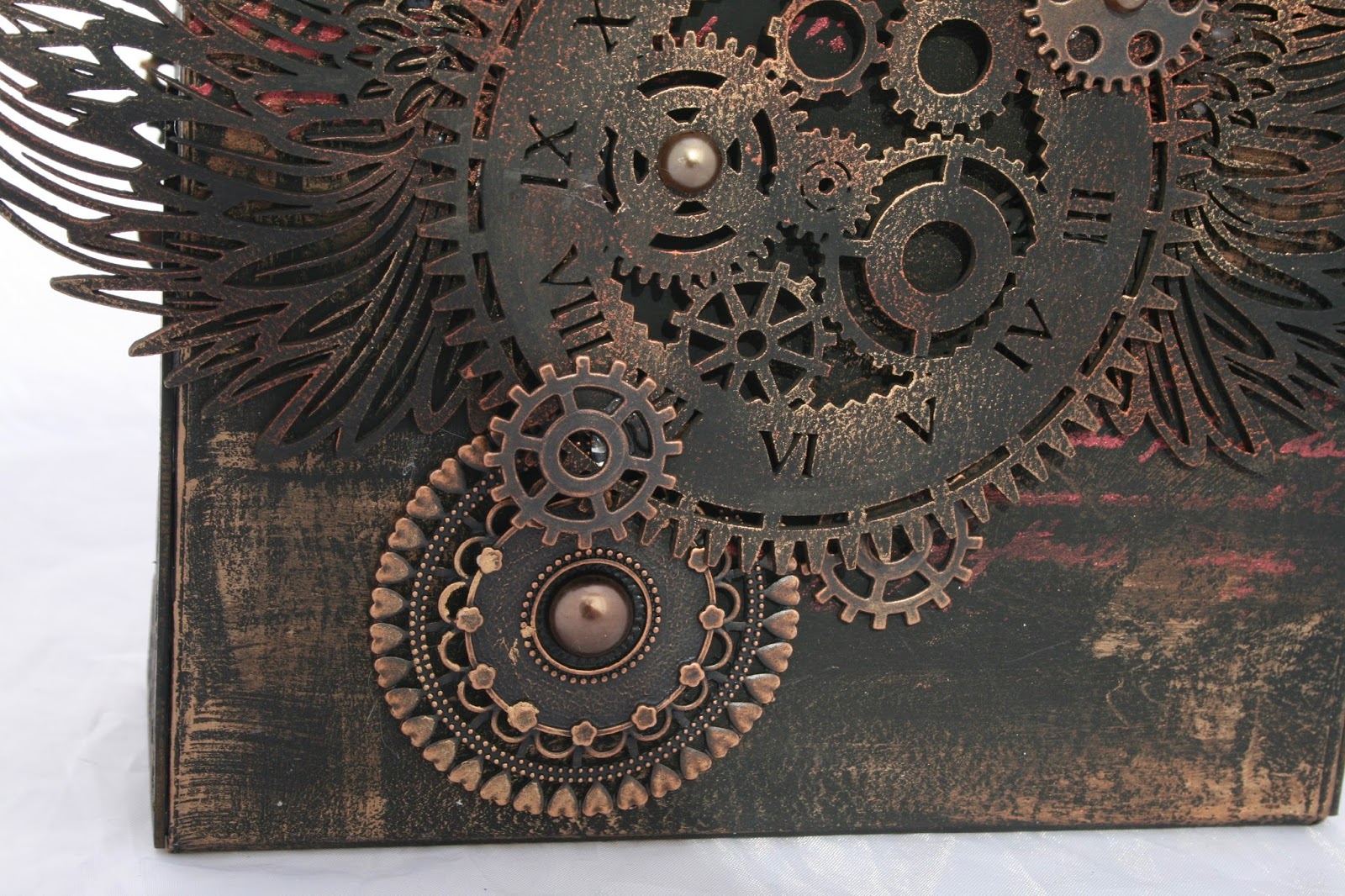 my little creative place: Steampunk Mailbox