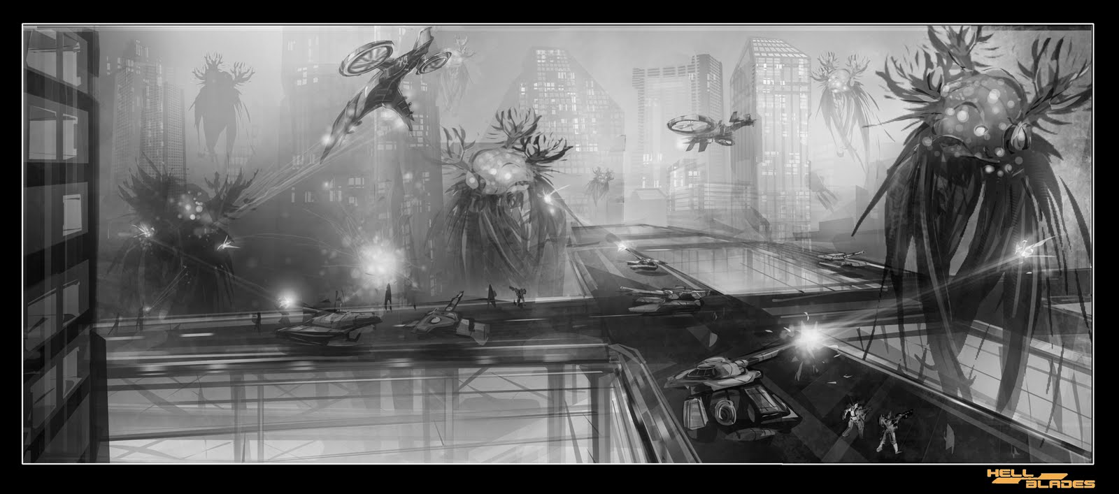 Aaron Firem - Concept Artist and Illustrator: Hell Blades Concept Art ...