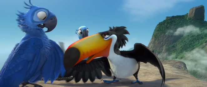 Hogar de Cine: Rio ha superado a Scream 4 en EE.UU