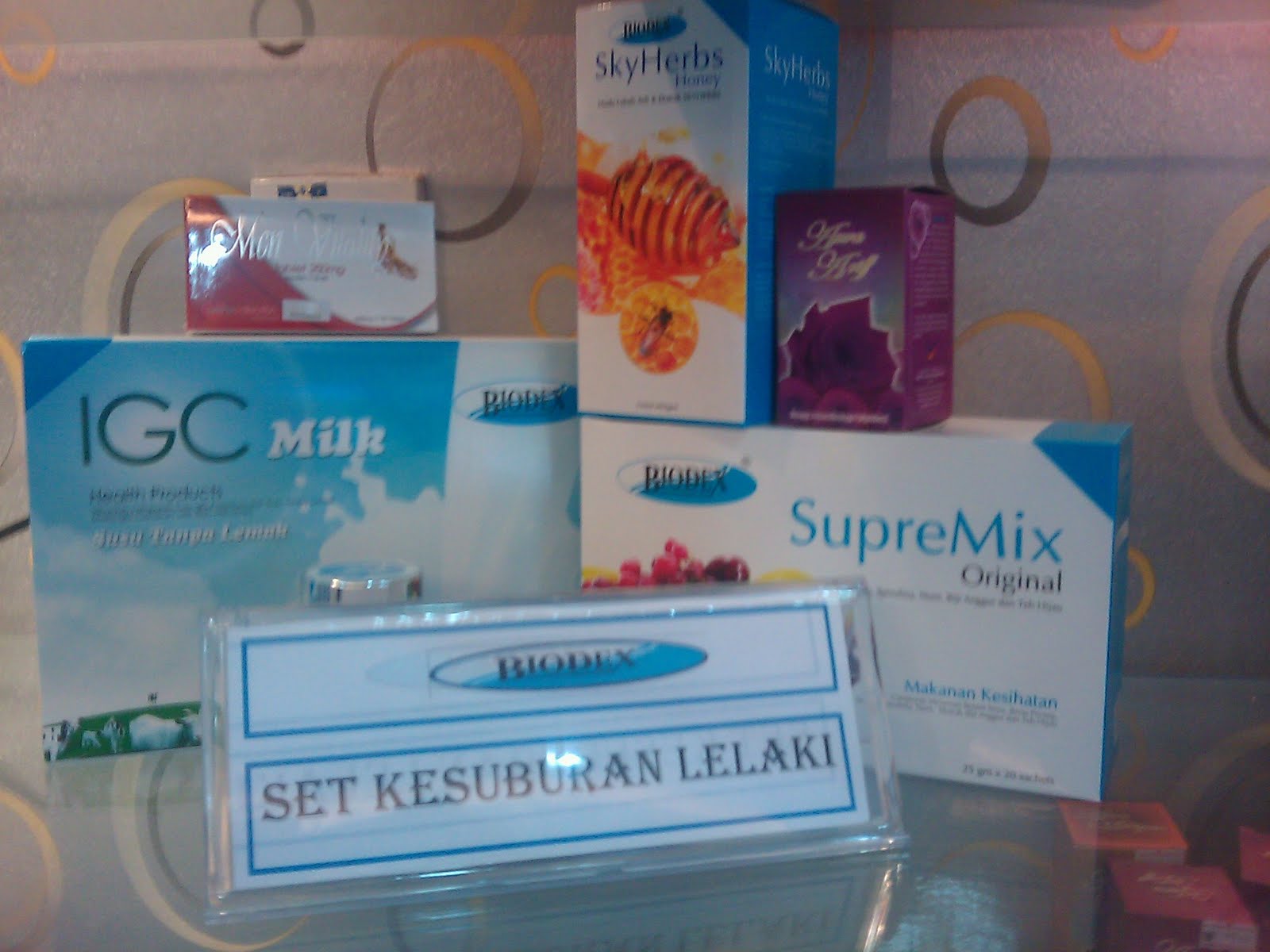 TIP HAMIL: SET PRODUK BIODEX UNTUK KESUBURAN LELAKI