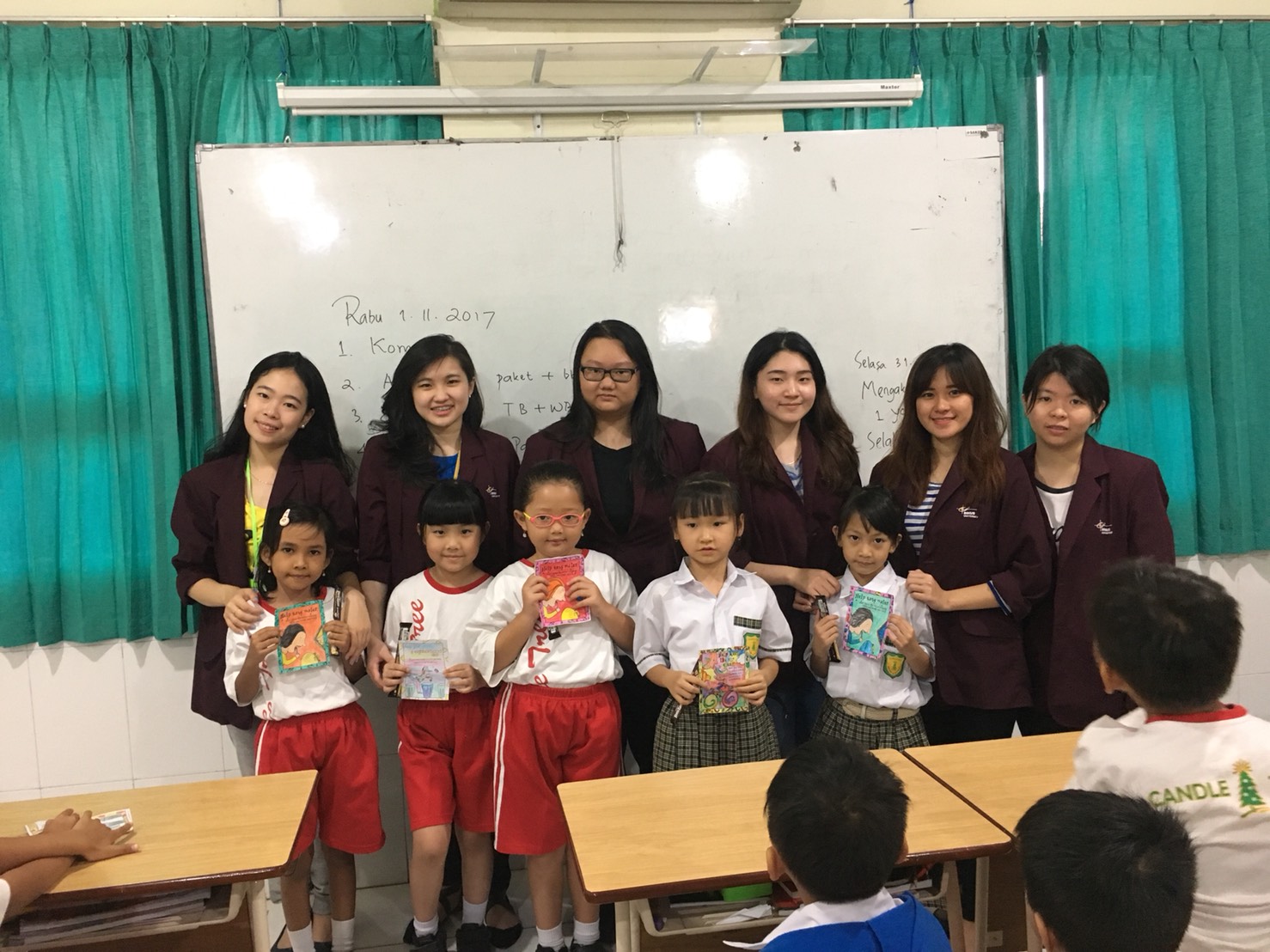 PERTEMUAN KELIMA PENYULUHAN DI SD CANDLE TREE