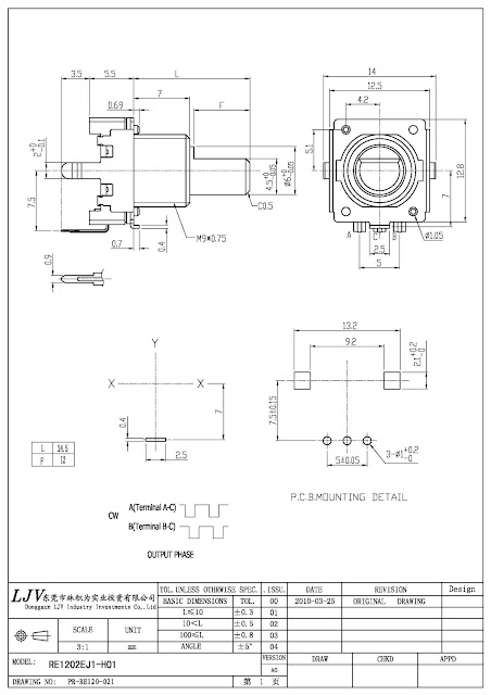 LJV Encoders, Potentiometers & Switch: Dongguan LJV RoHS Video ...