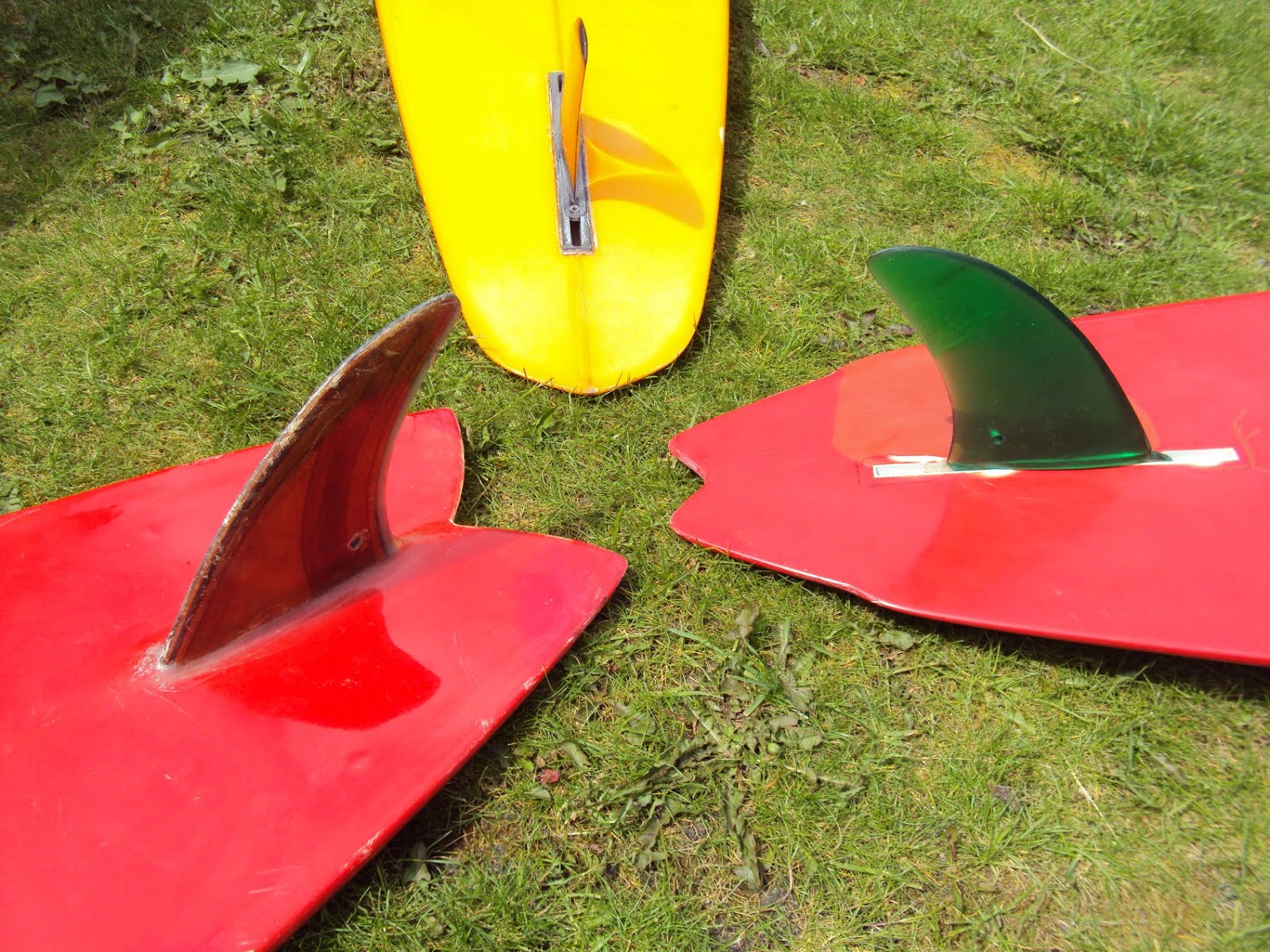 vintage surfboard collector UK: Kevin Cross