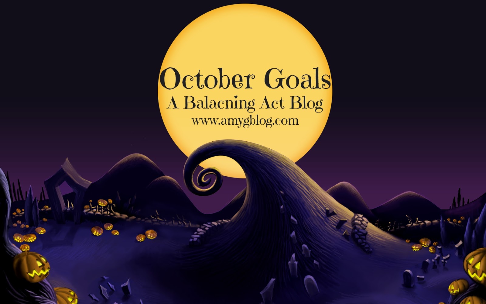 October Goals - Amy's Balancing Act