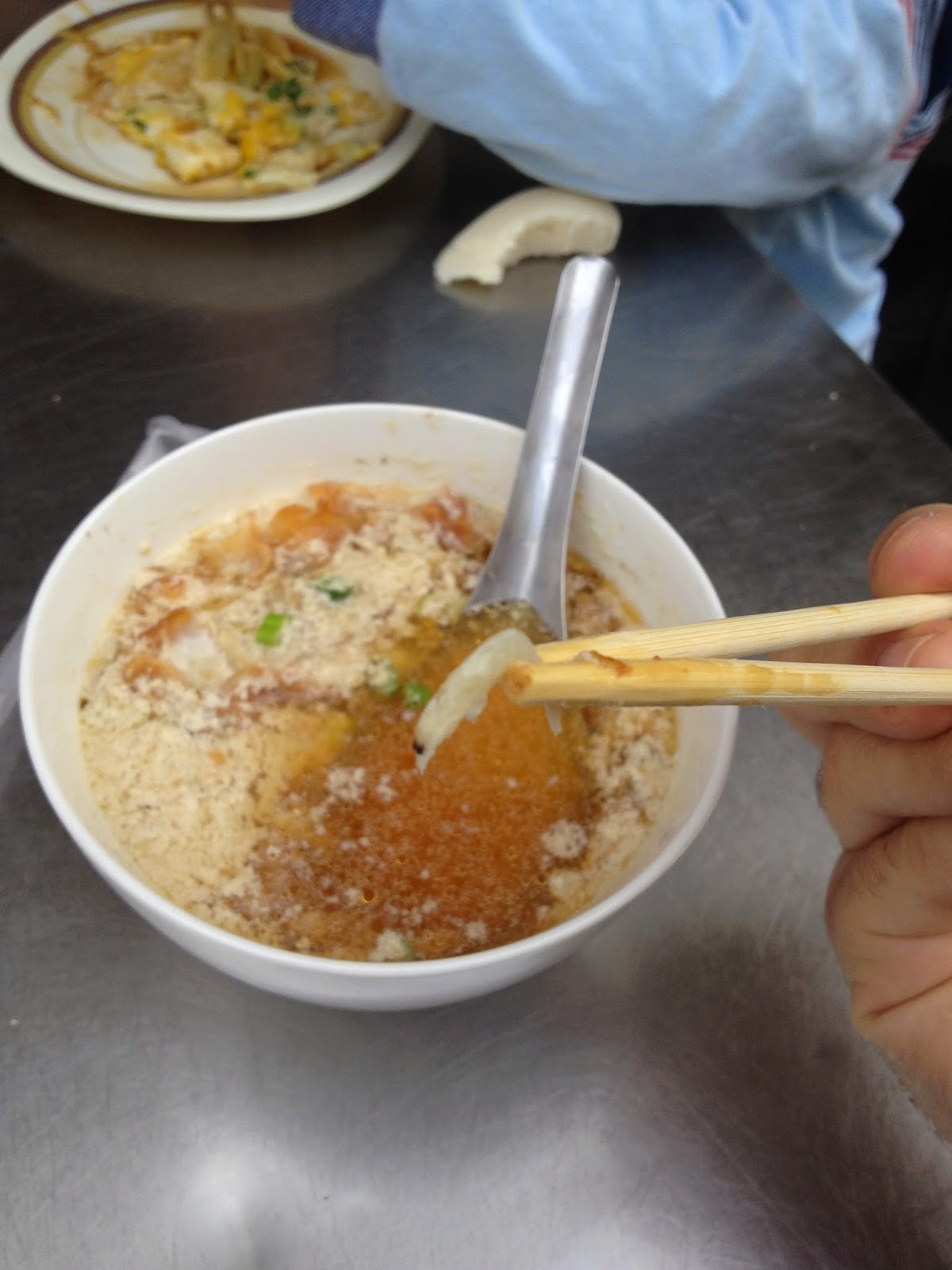 Taiwan Food Travels: Food Post 4: 鹹豆漿 xian dou-jiang (lit. salty bean ...