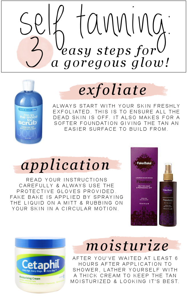 Self Tanning: How To / AUBREY KINCH