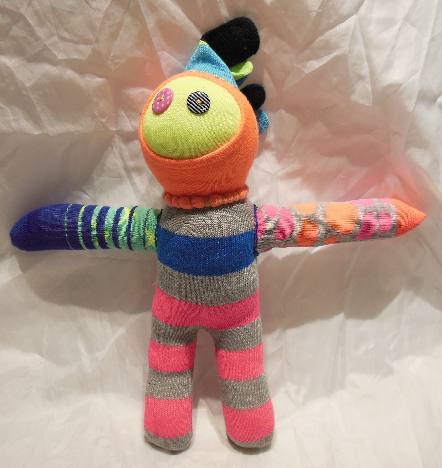 Believe in Art: Creatures from the Sock Drawer!