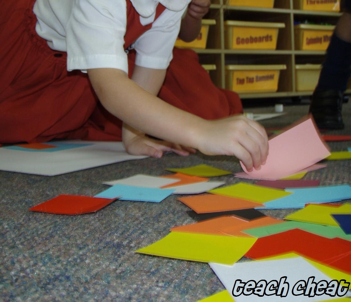 Teach Cheat: 2D Shape Pictures