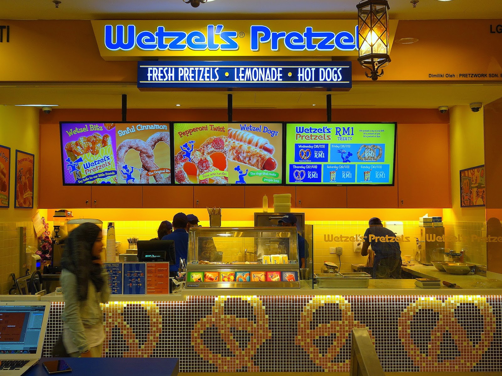 Eat Drink KL | Wetzel's Pretzels Malaysia @ Sunway Pyramid