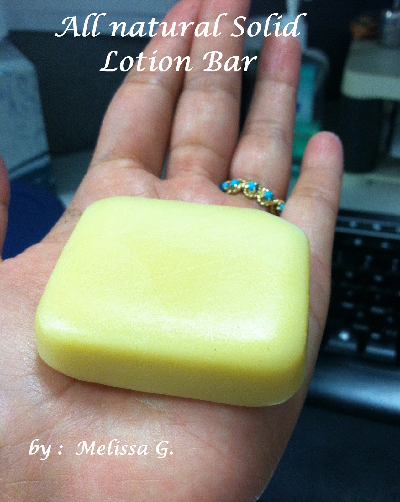 Natures Home Spa: California Solid Lotion bar by Melissa
