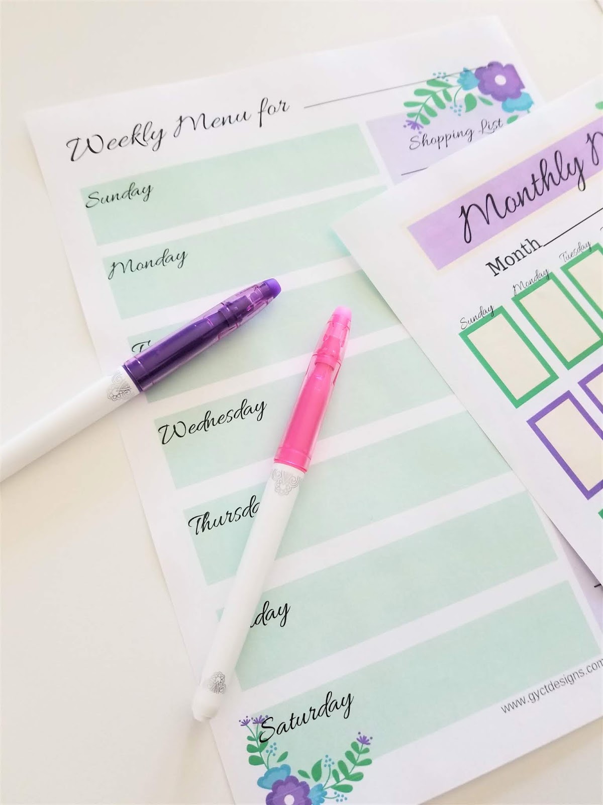 Free Menu Planner Printable | Sew Simple Home