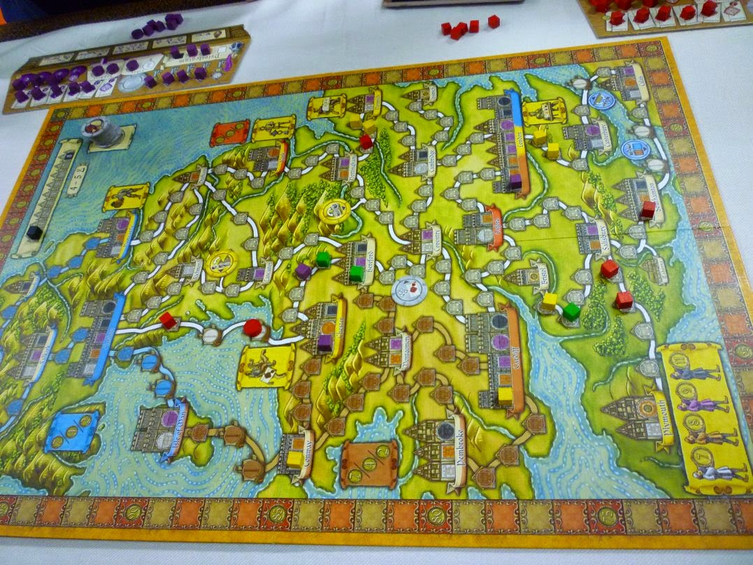 Hiew's Boardgame Blog: Hansa Teutonica: Britannia