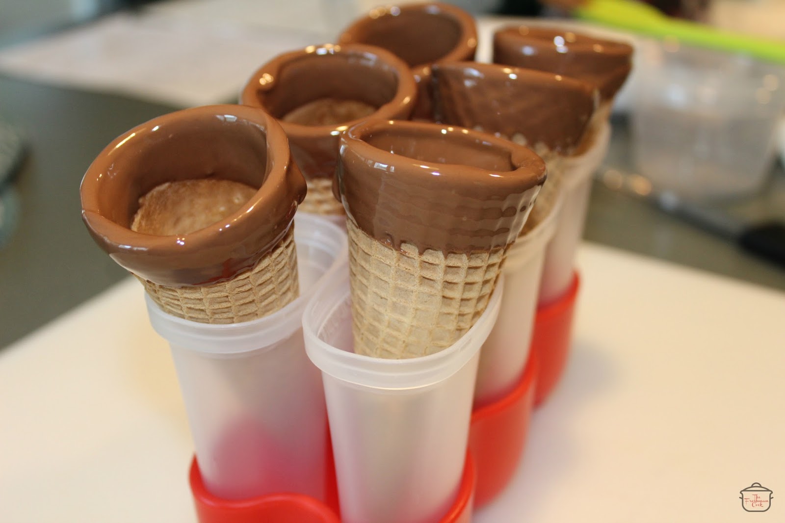 The Freshman Cook: Fruit Cones / #ColorMyWorld