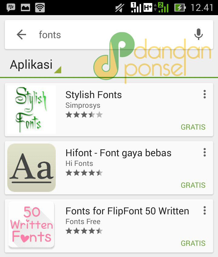 Cara Mengganti Model Huruf dan Warna Font pada Android - Belajar ...