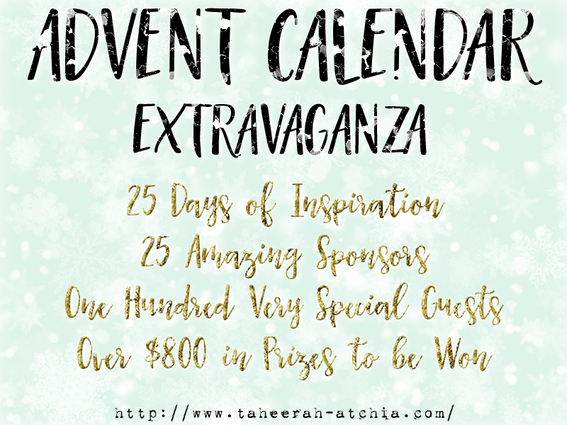 Ling's Design Studio: Advent Calendar Extravaganza with Taheerah Atchia