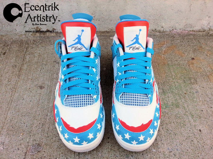 Customer Spotlight: Air Jordan 4 "American Flag" Custom