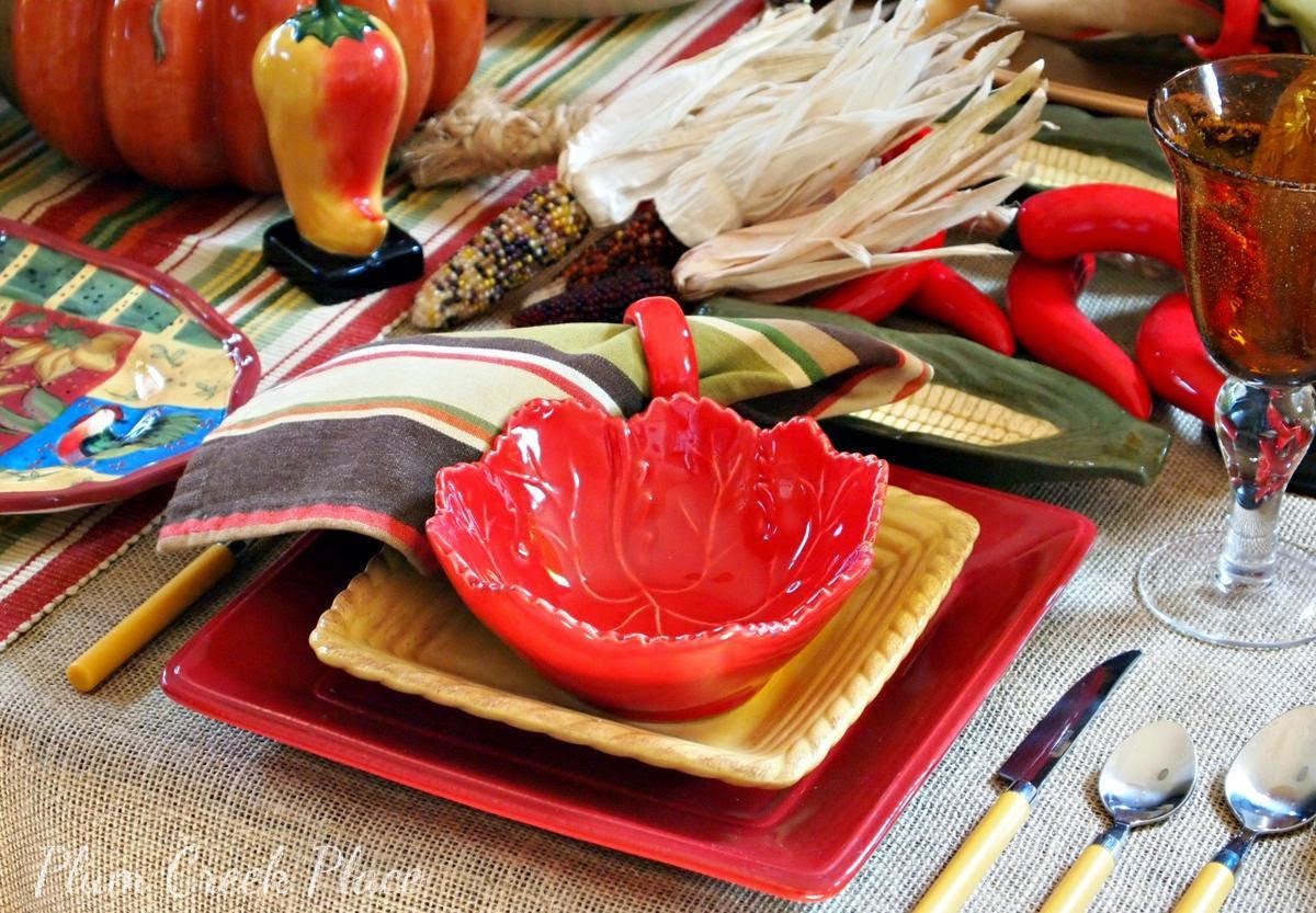 Plum Creek Place: Birthdays And Other Milestones - A Fiesta Tablescape