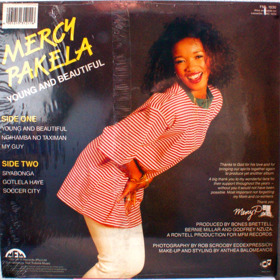 Afro-Synth: MERCY PAKELA - Young and Beautiful (1989)