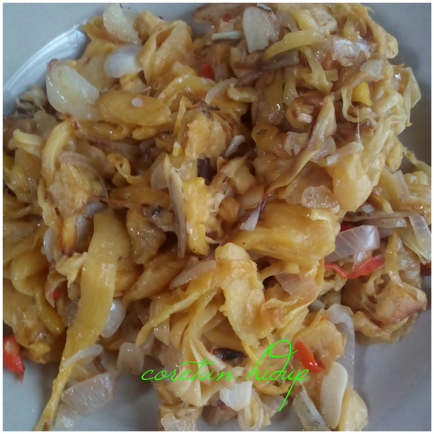 CORETAN HIDUP: Mandai kulit nangka