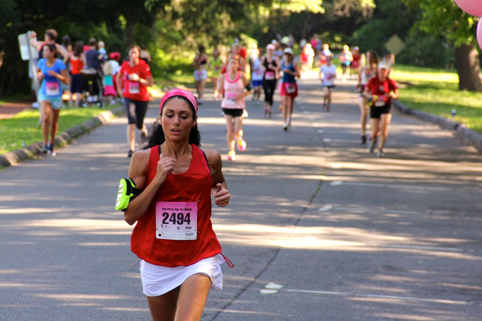 Southwest Daily Images: Red Dress 5K Race for Women