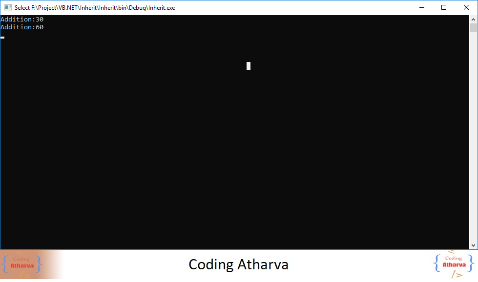 40 Overloading in VB.NET ~ Coding Atharva