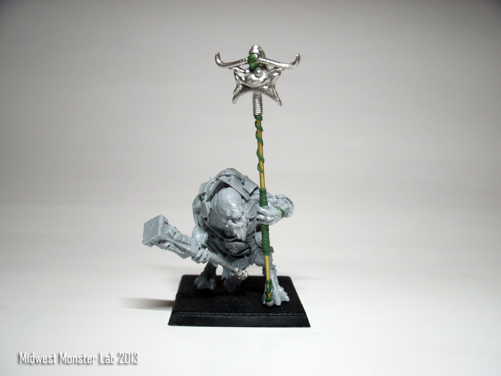 Monster Lab Miniatures: A Fimir Showcase: Command Model Conversions