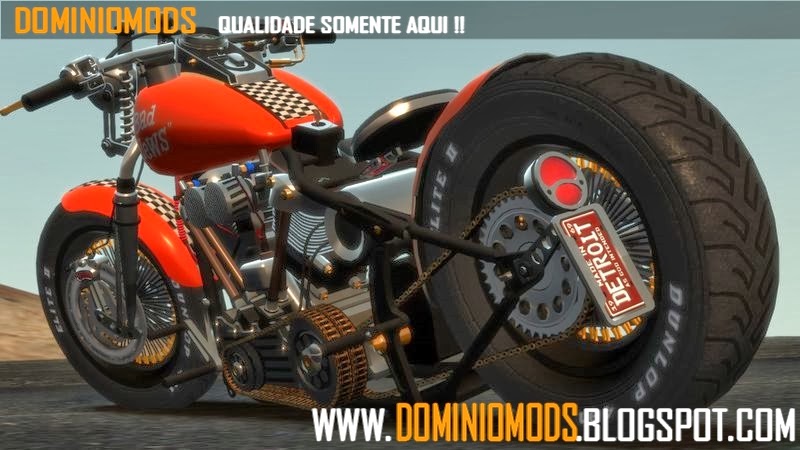 Template Dominio Mods: GTA IV - HARLEY-DAVIDSON KNUCKLEHEAD (BOBBER) V2