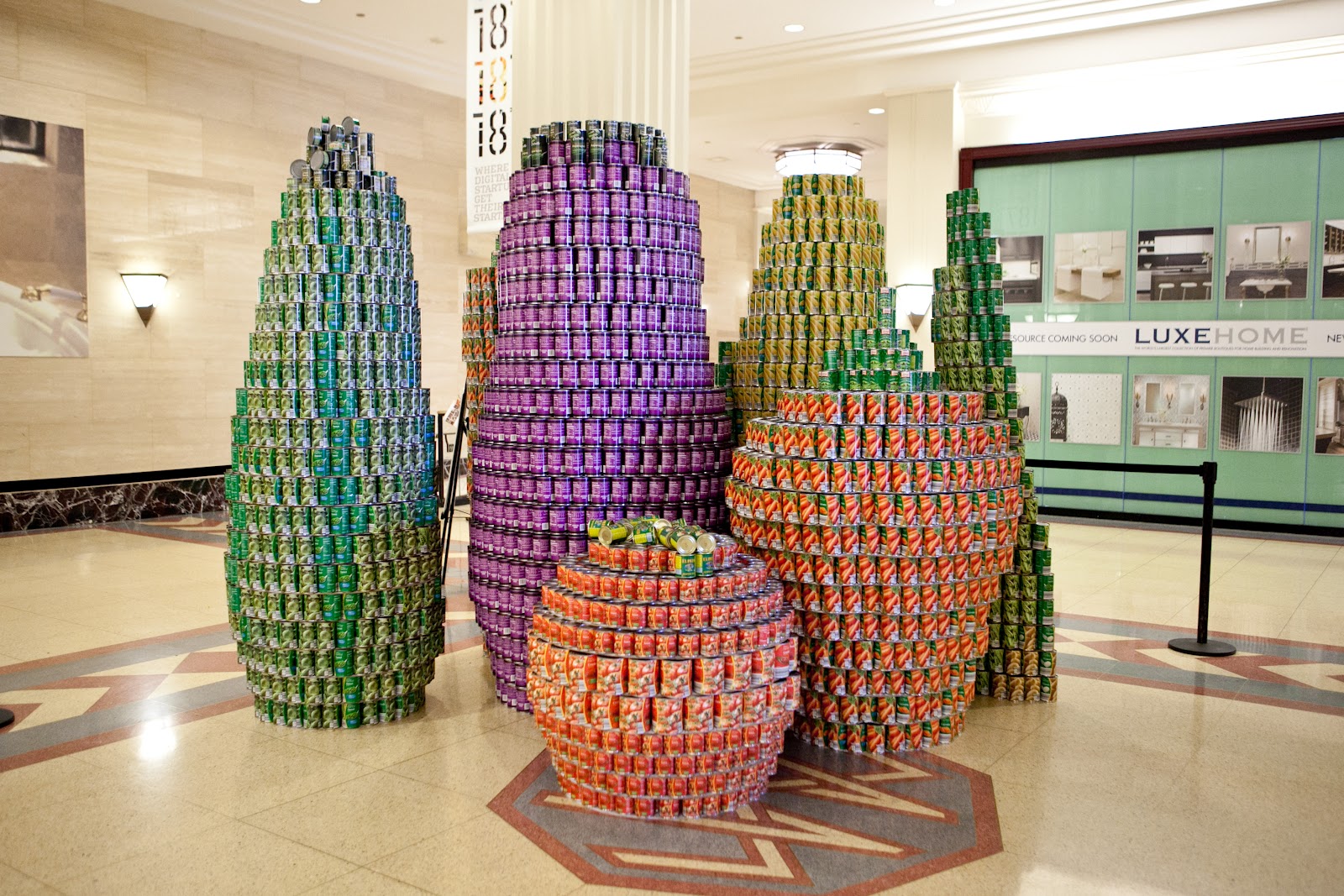 6th Annual "Canstruction" | Greater Chicago Food Depository