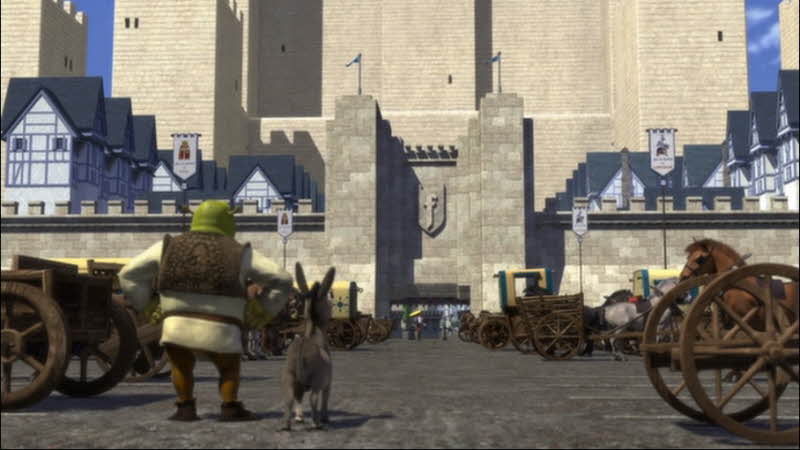 Shrek That Must Be Lord Farquaad S Castle Duloc Is A - vrogue.co