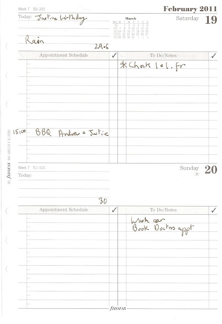 Philofaxy: A5 Day Per Page Business Style Diary