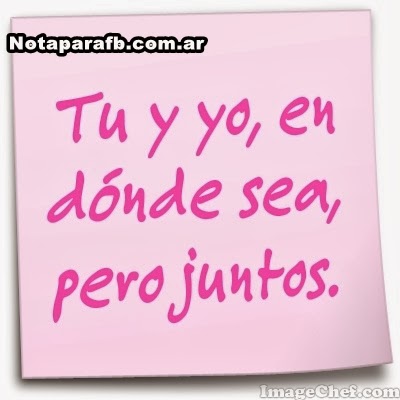 Nota 235 - Tu y yo... | Notas ImageChef