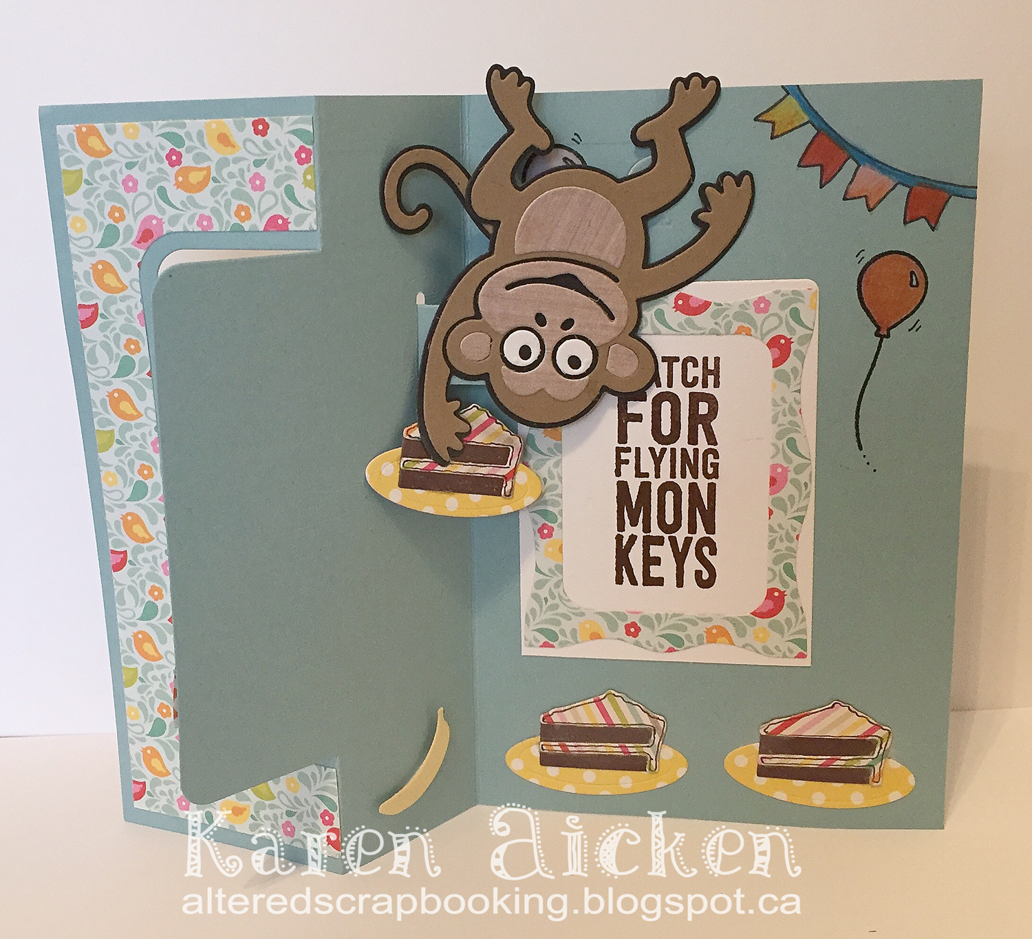 Altered Scrapbooking: C4C 321 - Down Under Card