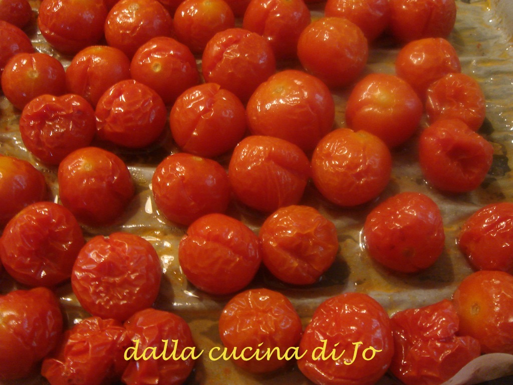 Ciliegini al forno da dalla cucina di Jo su Akkiapparicette