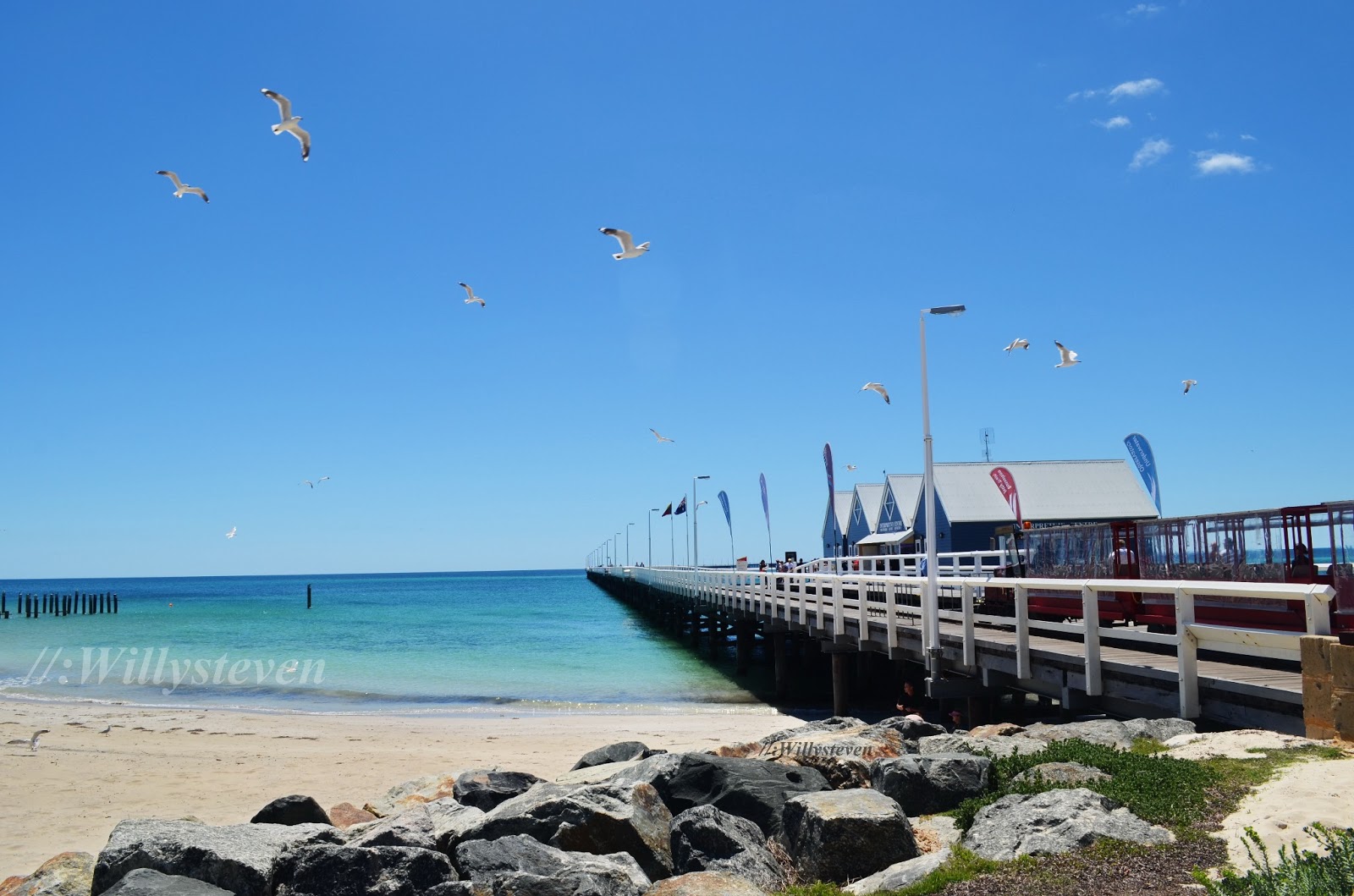 TravellerMeds: Busselton Jetty, Dermaga Kayu Terpanjang di Belahan Bumi ...