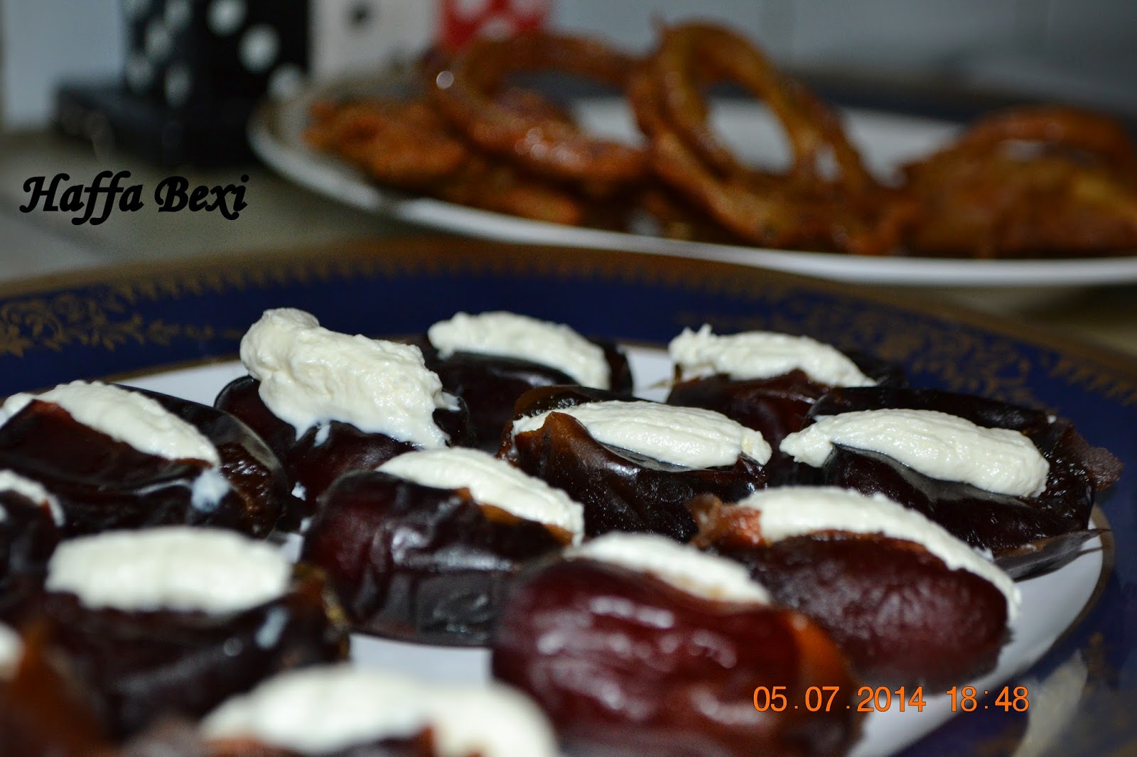 Creamy Almond Dates | Haffa's kitchen adventures