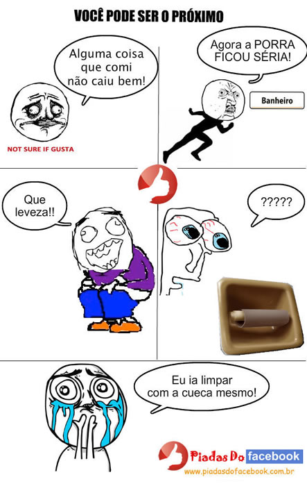 Mensagens da Net: Piadas legais para Facebook #2