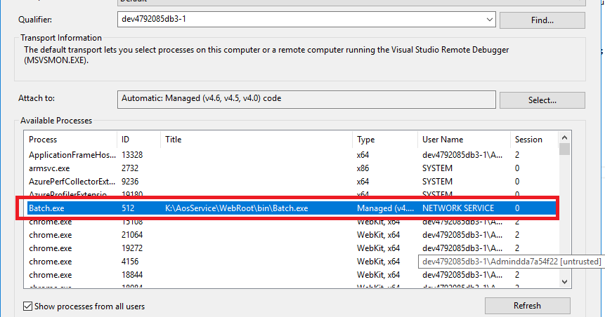 Axd365 Technical Blog Debug Batch Jobs In Dynamics 365 Finance And Operation Ax 70 