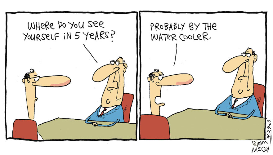 Bad Interview Cartoon